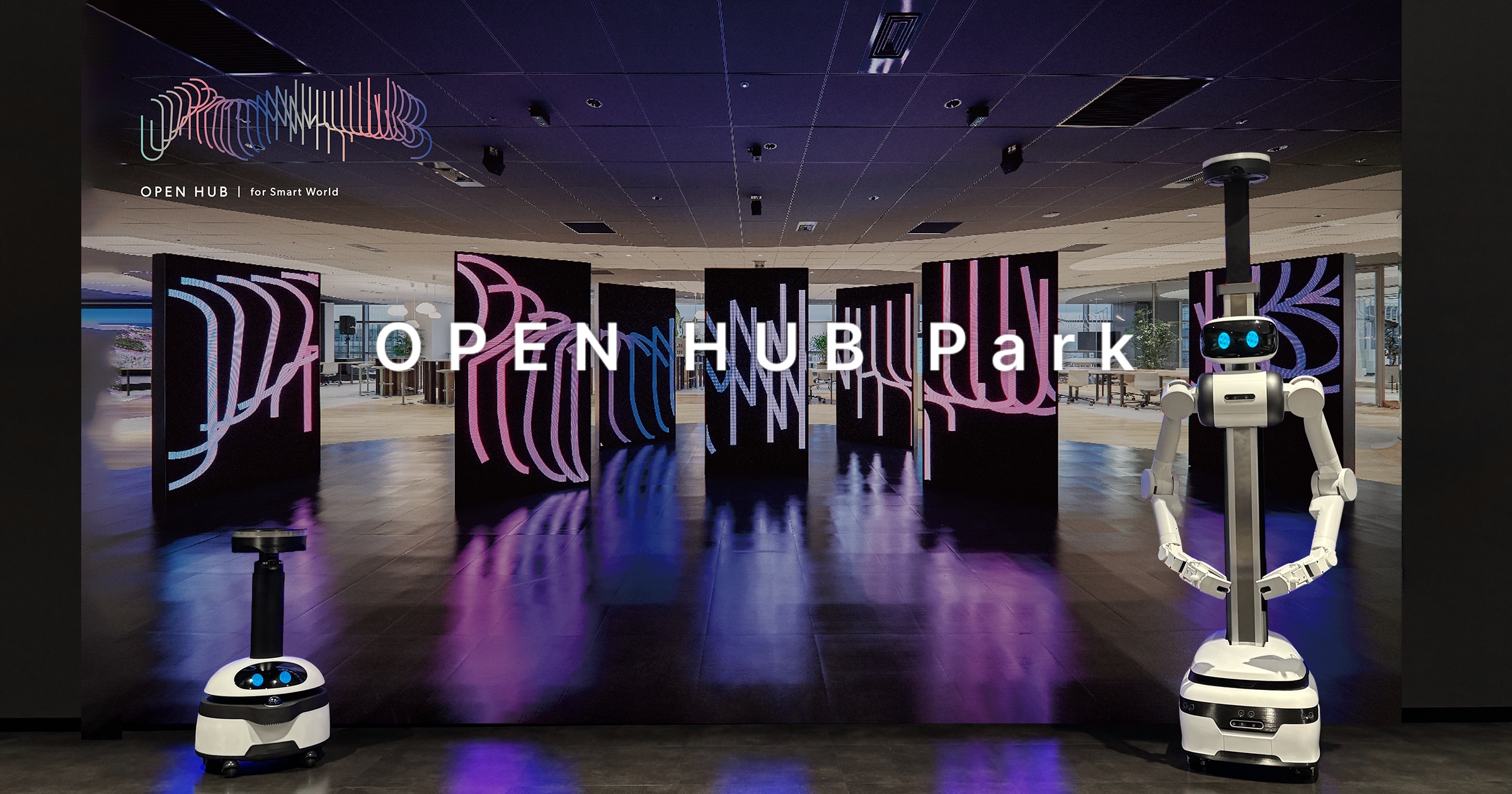 お知らせ｜NTTコミュニケーションズの共創空間「OPEN HUB Park」でugo miniの点検デモ展示を実施 - ugo